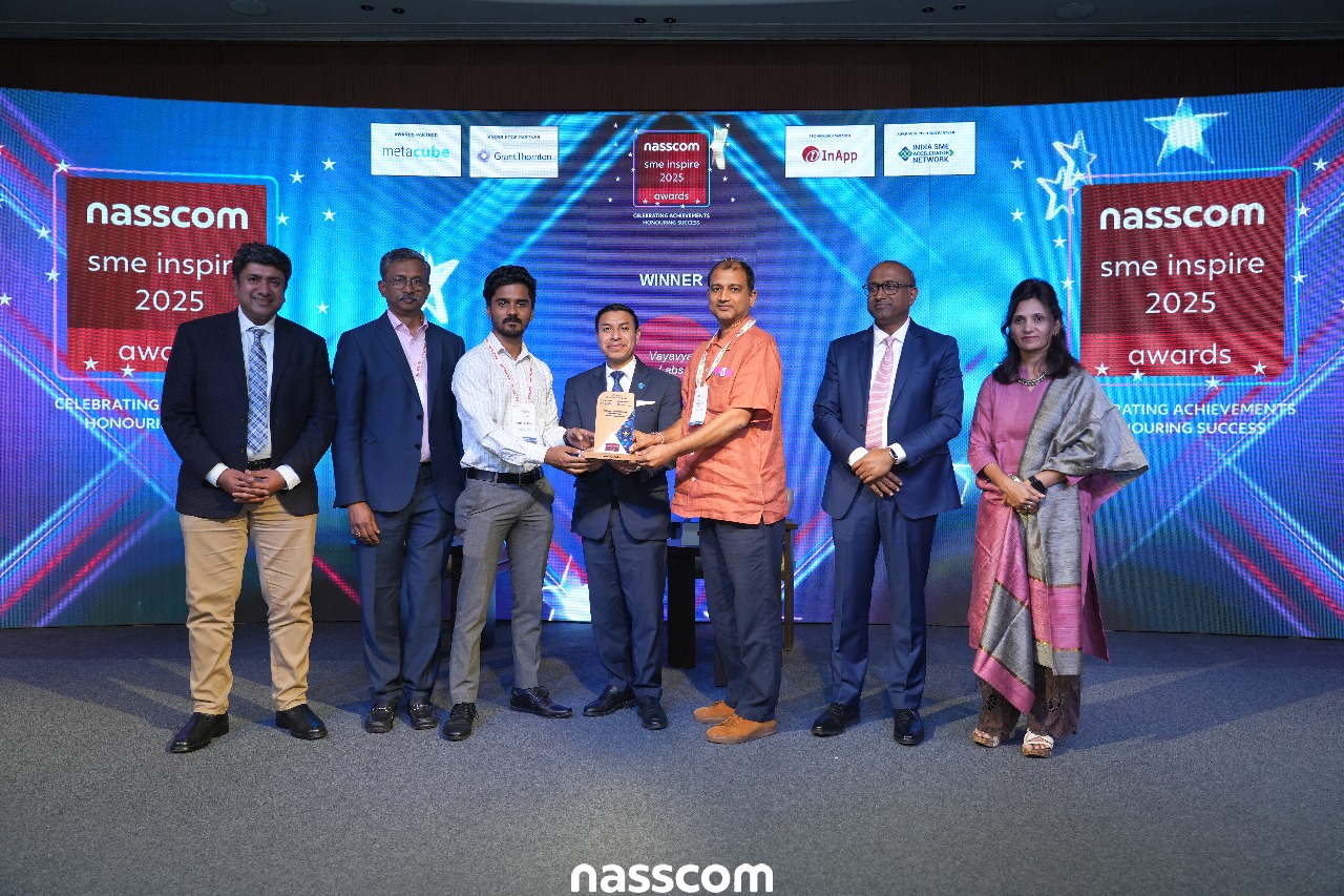 Vayavya Labs Wins NASSCOM Inspire Award For Delivery Excellence - All ...